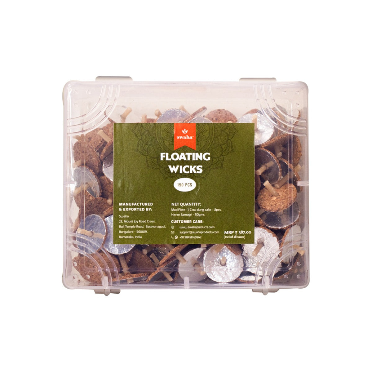 Swaha Floating Wicks | Wicks for Decoration | Meditation