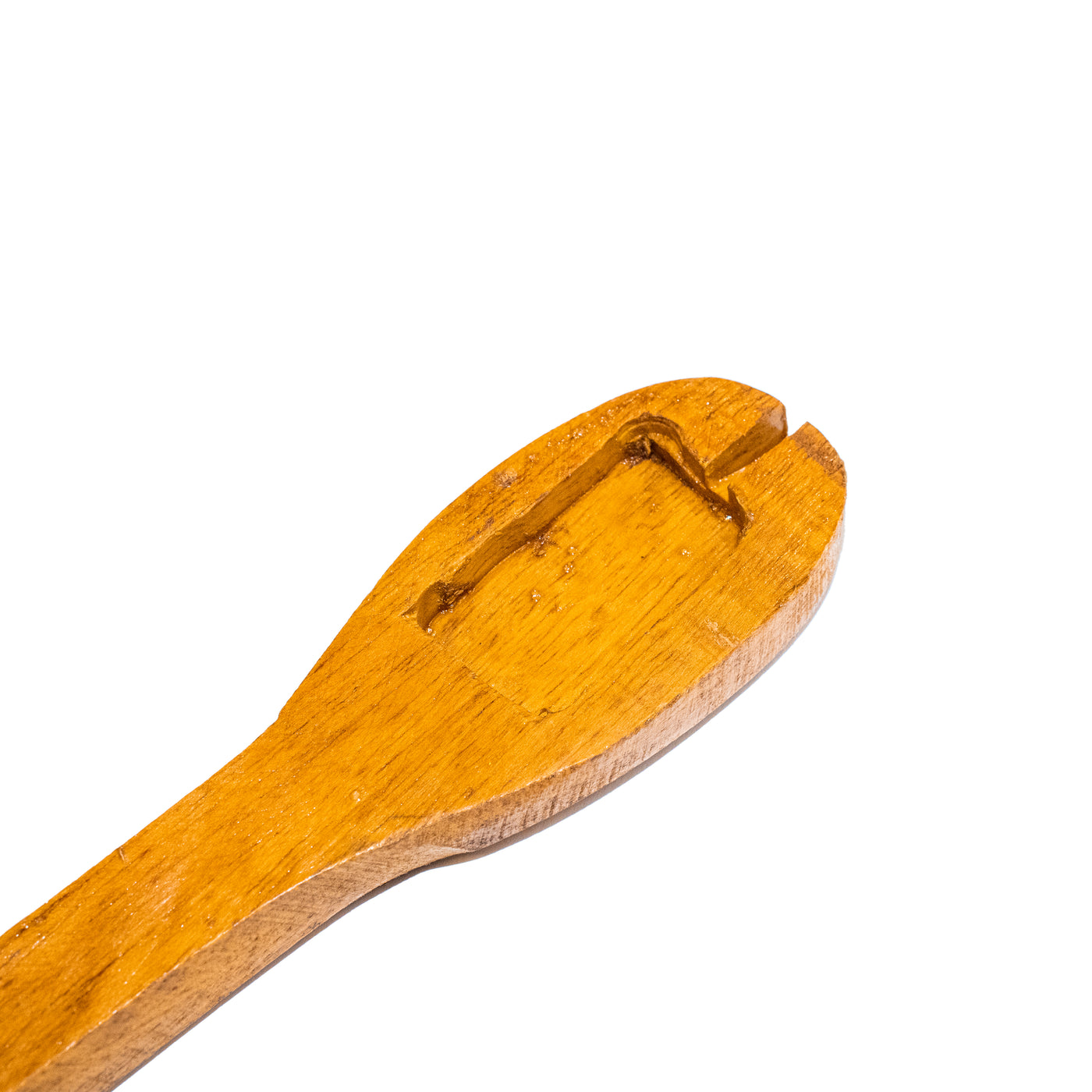 Swaha Wooden Havan Spoon | Light Brown Color Sruba & Sruchi Homam Spoo